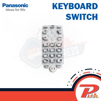 KEYBOARD SWITCH (silver) อะไหล่แท้สำหรับโทรศัพท์ไร้สาย Panasonic รุ่น ...