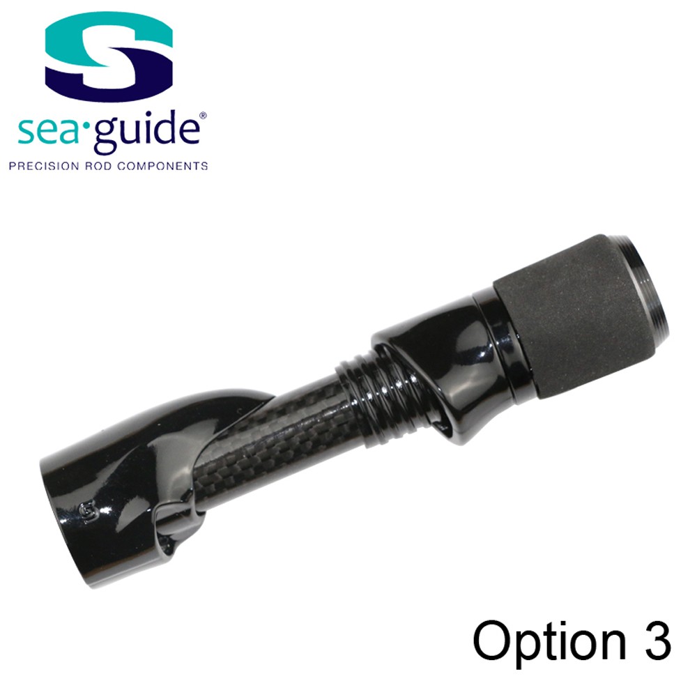 SeaGuide 1 ชุดขนาด 16 2A Cork EVA อลูมิเนียม Trim Hood Spinning Reel Seat Casting Reel Seat ชุด ...