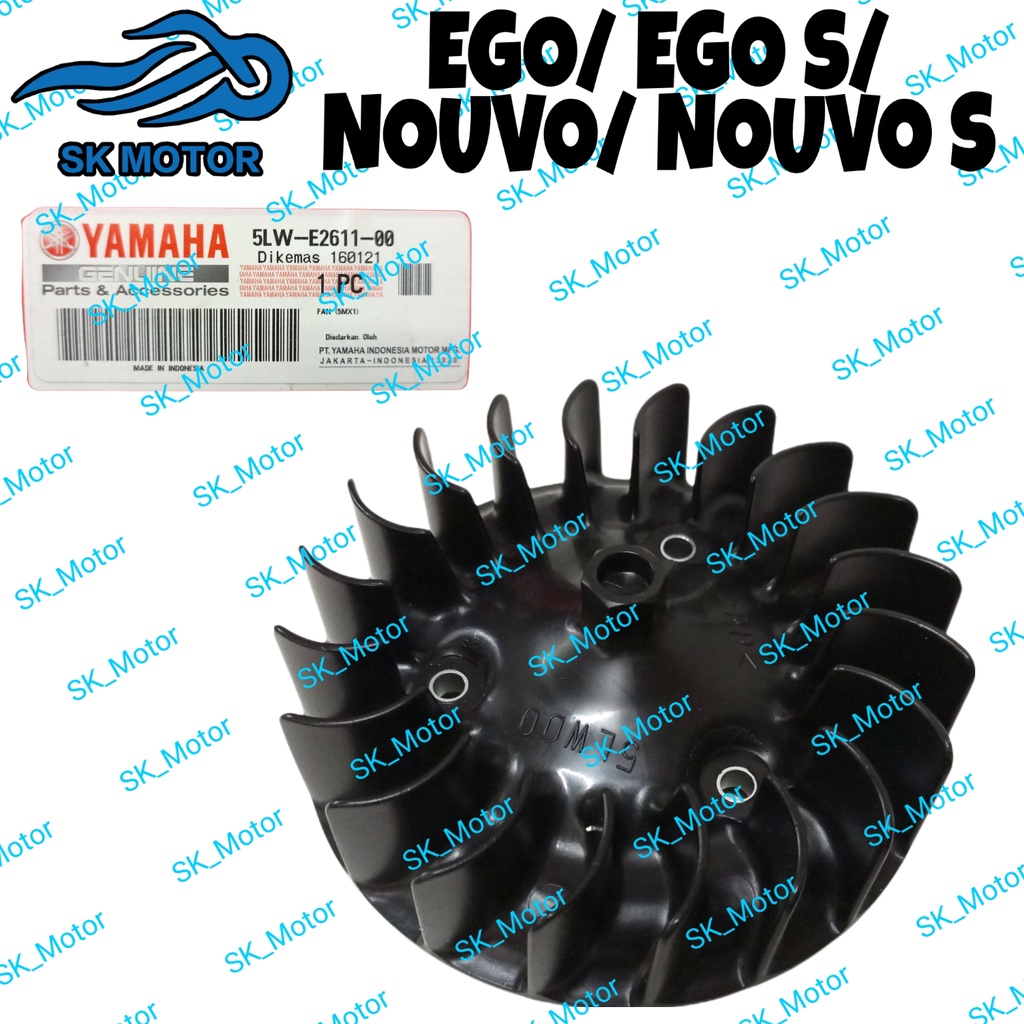 พัดลมระบายความร้อนพลาสติก สําหรับ Yamaha EGO EGO S NOUVO NOUVO S Kipas ...