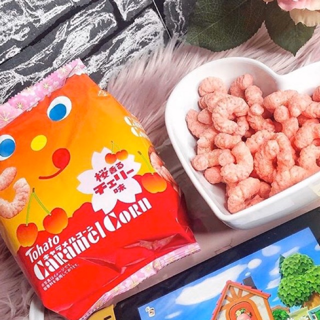 Caramel Corn Sakura Cherry | Shopee Thailand