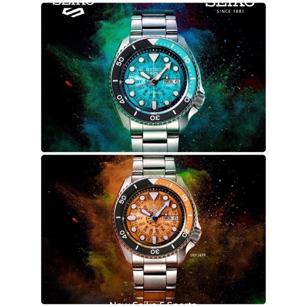 นาฬิกา NEW SEIKO 5 SPORTS SKELETON TIME SONAR 70'S รุ่น SRPJ45K1 ...