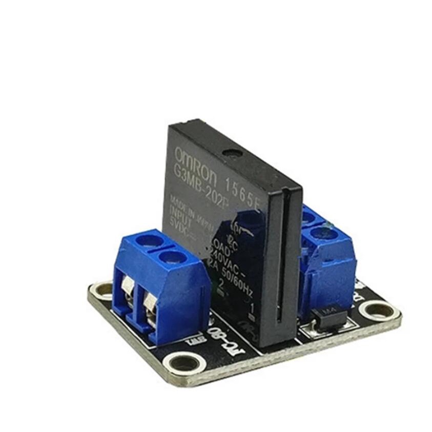 1 Channel 5V DC Solid State Relay Module Board Low Level Trigger G3MB ...