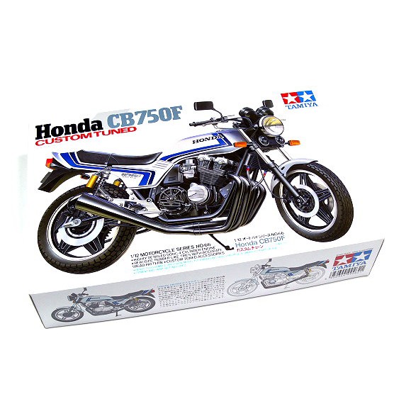 พลาสติก โมเดล ประกอบ TAMIYA สเกล 1/12 Honda CB750F Custom Tuned (14066) | Shopee Thailand