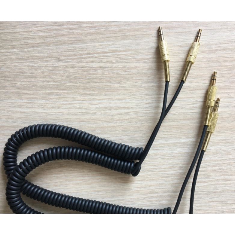 Marshall AUX Cable 3.5mm สาย AUX Marshall 3.5มม ข้อสปริงสีทอง มีสินค้า ...