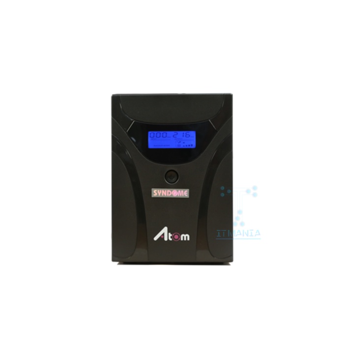 SYNDOME UPS (เครื่องสำรองไฟฟ้า) รุ่น ATOM 2000-LCD (2000VA/1200WATT) **รับประกัน 2 ปี** | Shopee ...