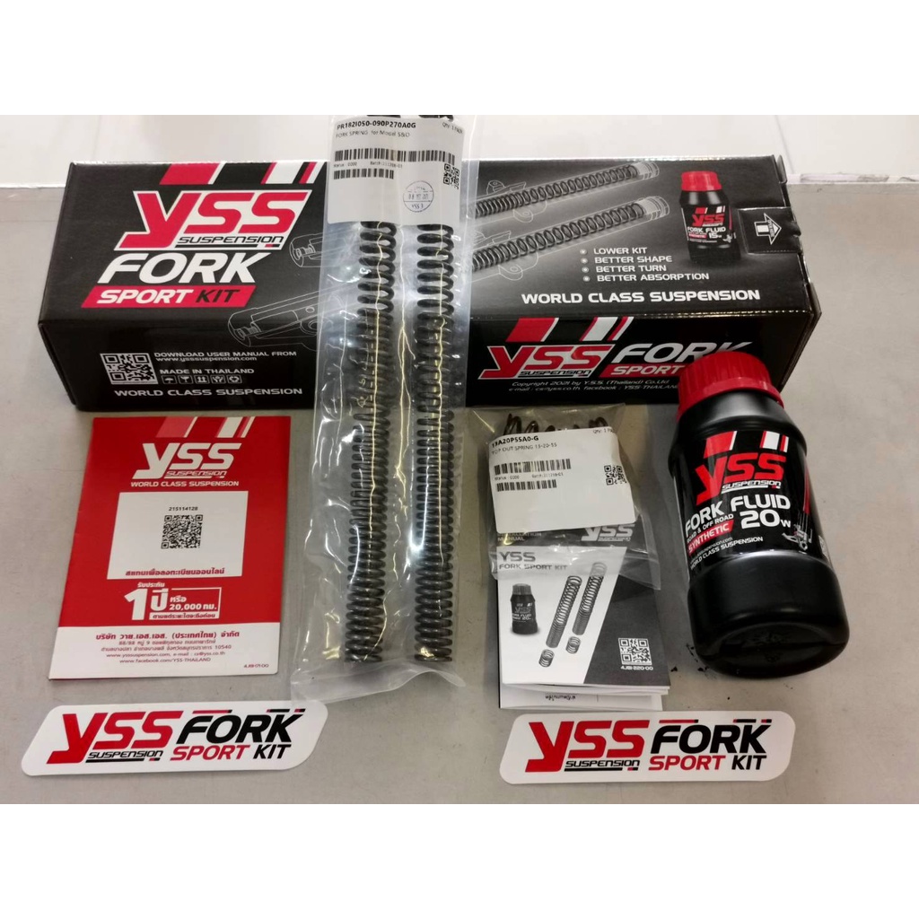 ชุด โหลดหน้า โหลดเตี้ย Honda YSS Fork Sport Kit Load ** pre order ...