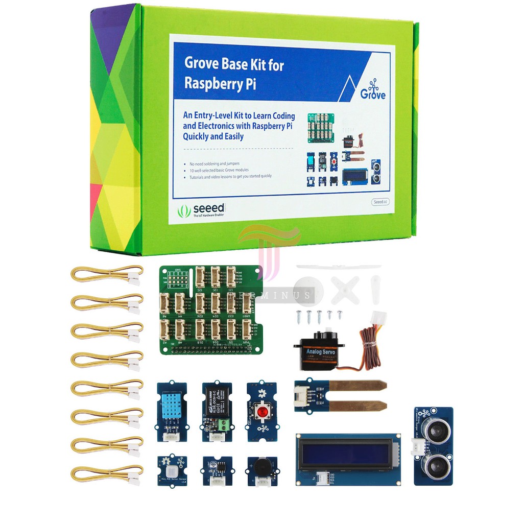 ชุด Grove Base Kit for Raspberry Pi 4 (10 x โมดูล) | Shopee Thailand