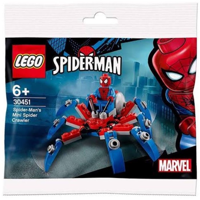 เลโก้ LEGO Marvel Super Heroes Spider-Man Polybag 30451 Mini Spider ...