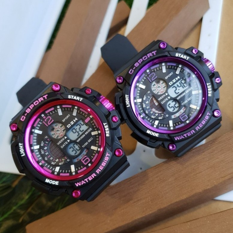 SPORT WATCH ( ขนาดชาย / สาวอวบ ) ระบบดิจิตอล มีสีให้เลือกมากมาย วัสดุทน ...