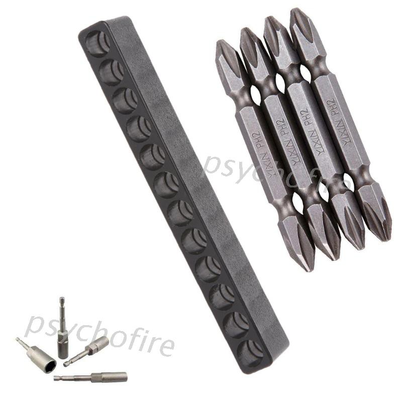 Screwdriver Hole 10/12 Holes Hex Shank Bit Holder Plastic for Head ...