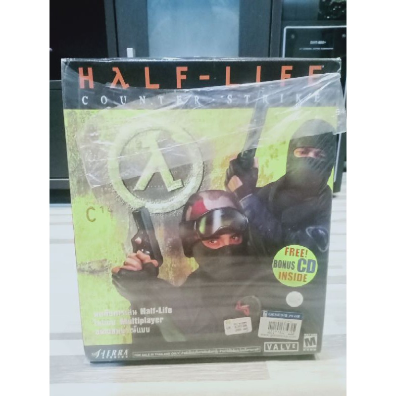 counter strike half life กล่องลิขสิทธิ์แท้ปี 2000 แรร์ไอเทมอยู่ในซีล ...