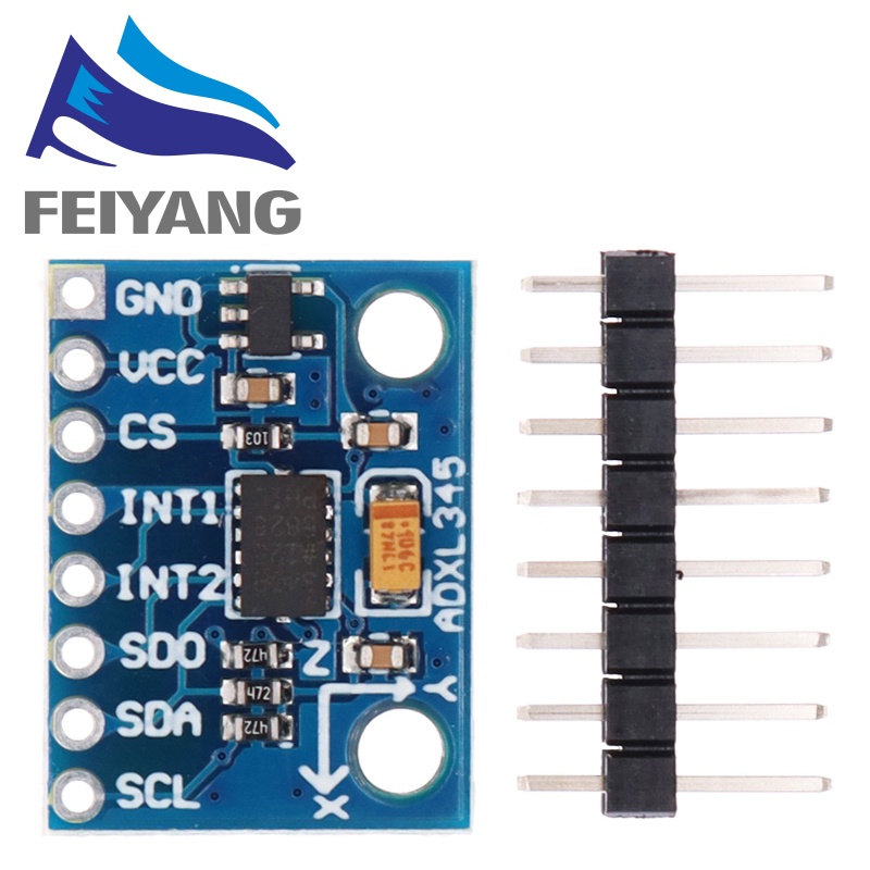 Gy-291 ADXL345 โมดูลเกียร์ดิจิทัล สามแกน IIC SPI สําหรับ Arduino ...