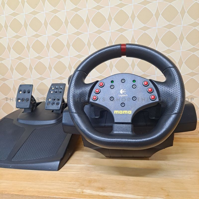 จอยพวงมาลัย Logitech MoMo Racing (มือสอง) | Shopee Thailand