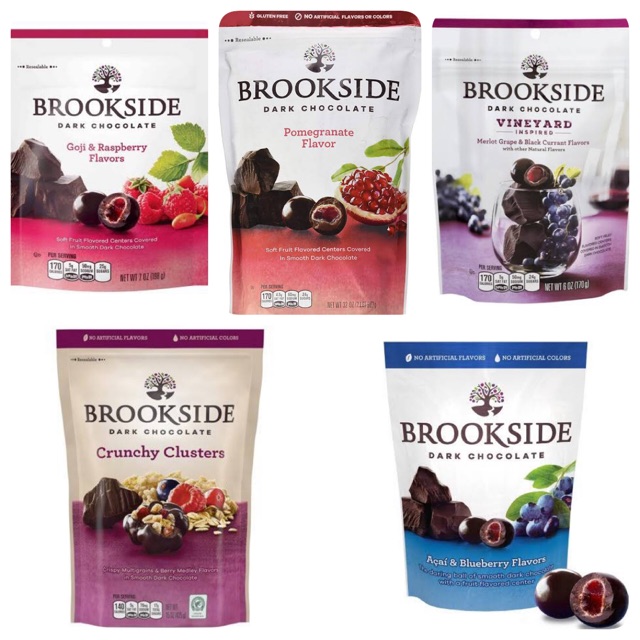 Brookside dark chocolate จาก USA มี 5 รส อ่านรายละเอียดก่อนซื้อ ...