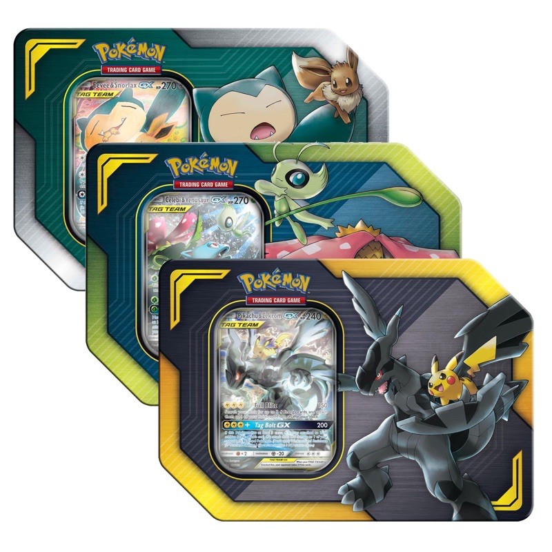 Pokemon Tag Team Tin Set Box | Shopee Thailand