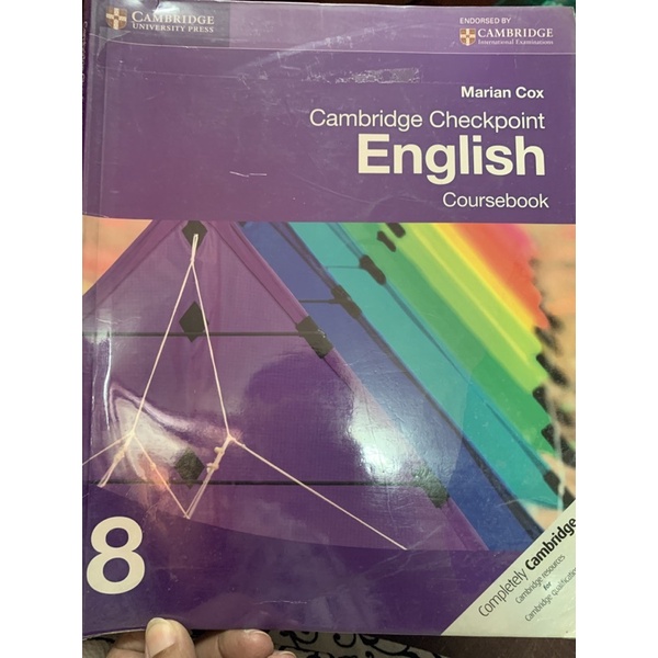 English Cambridge checkpoint coursebook 8 มือ 2 ม2 | Shopee Thailand