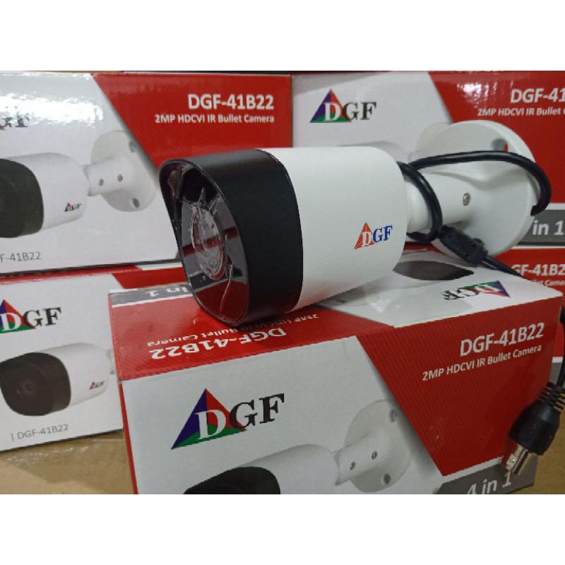 กล้อง DGS HDCVI รุ่น DGF-41B22 (3.6MM) ความละเอียด1080P 2 ล้านพิกเซล 4 ...