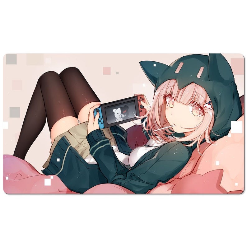 Danganronpa แผ่นรองเมาส์เซ็กซี่ - แผ่นรองโต๊ะเกมเมอร์ Chiaki Nanami ...