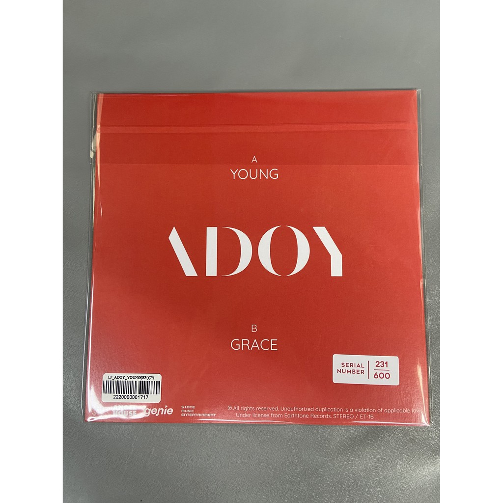 แผ่นเสียง ADOY: YOUNG Vinyl 7 นิ้ว ใหม่ ซิล SS | Shopee Thailand