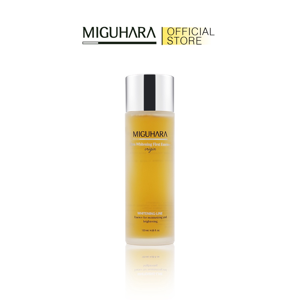 Miguhara Ultra Whitening First Essence Origin 120ml | Shopee Thailand