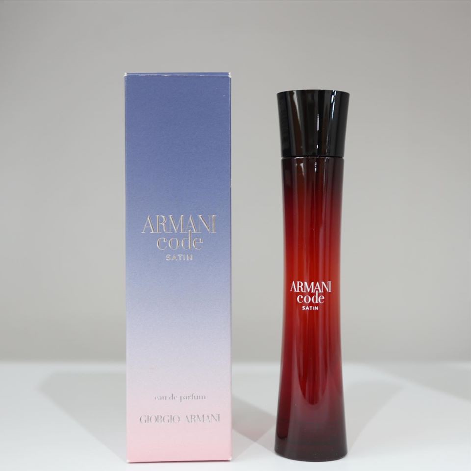 Armani Code Satin edp 75ml กล่องขายไม่ซีล | Shopee Thailand