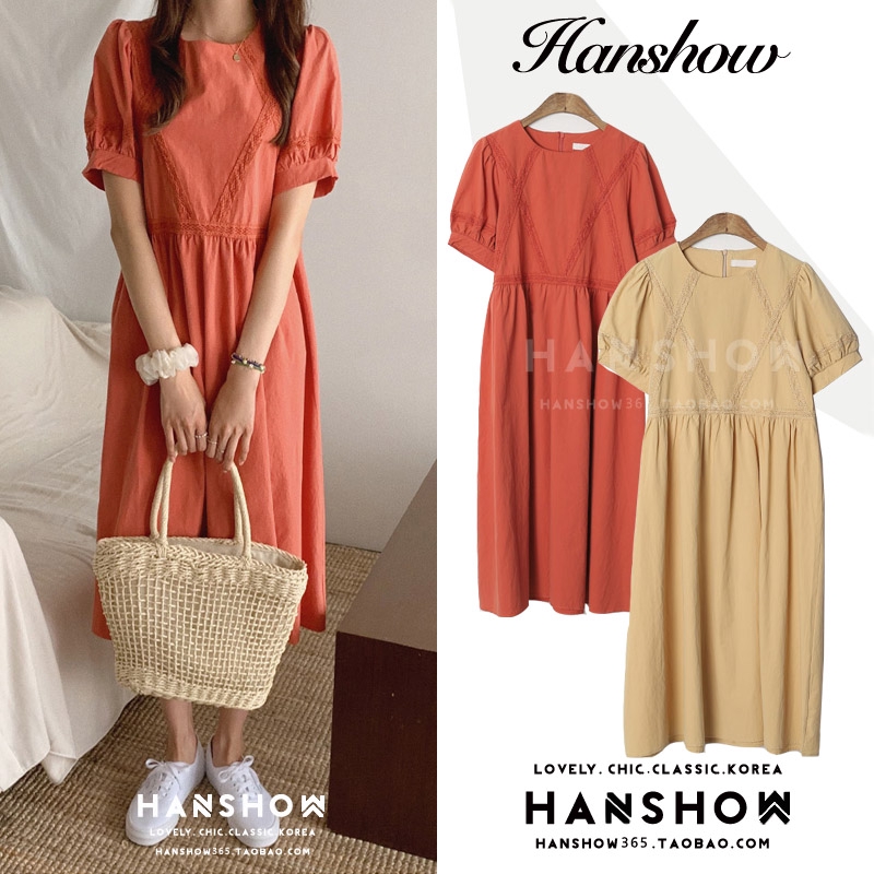 ญี่ปุ่น Mori สาวฤดูร้อนชุดผู้หญิงผ้าฝ้ายและผ้าลินินลูกไม้ Patchwork Midi Vintage ชุด | Shopee ...