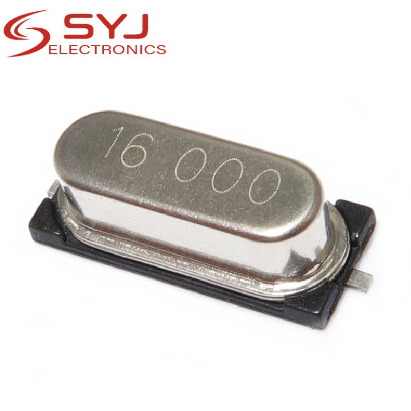 20pcs/lot 49SMD 16.000MHz 16MHz Passive crystal oscillator SMD In Stock ...