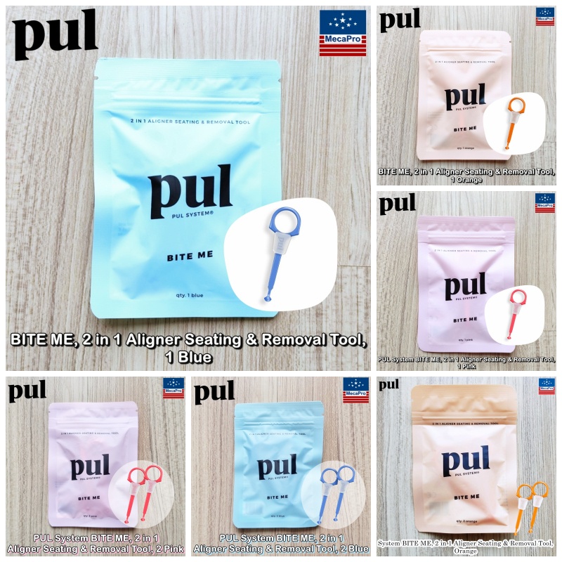 PUL® PUL System BITE ME, 2 in 1 Aligner Seating & Removal Tool ...