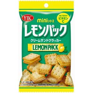 YBC Levain Biscuit Lemon แครกเกอร์แซนวิช สอดไส้ครีม รสเลม่อน รสมะนาว ...