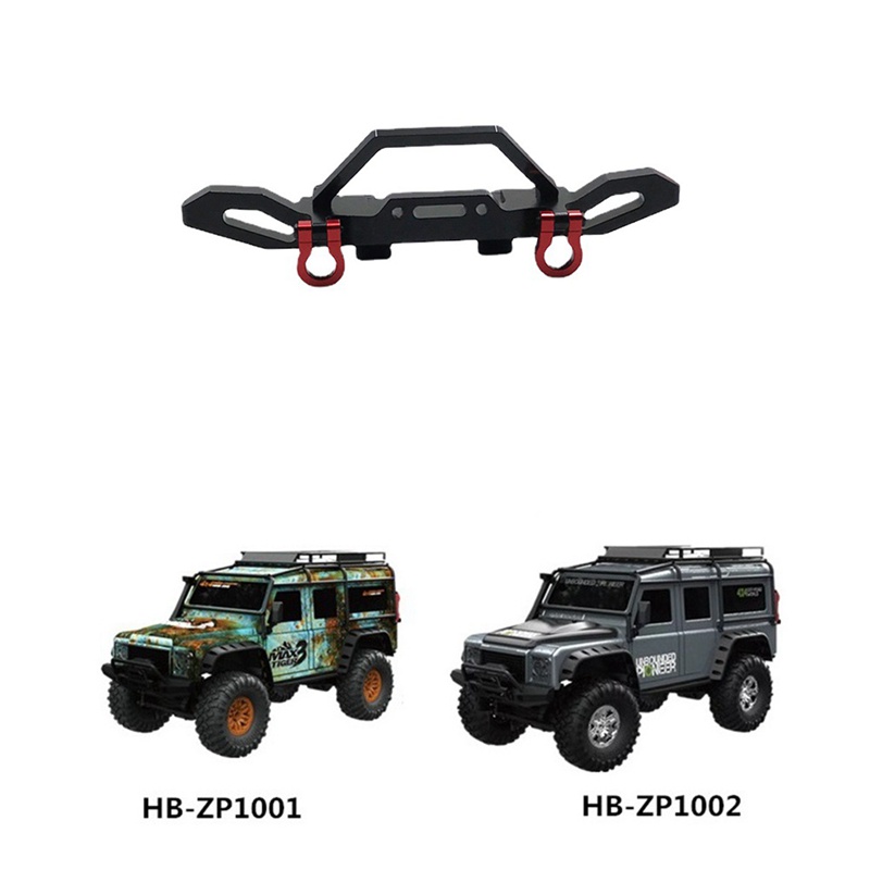 กันชนหน้าโลหะ อะไหล่อัพเกรด สําหรับรถไต่หินบังคับ HB Toys ZP1001 ZP1002 ...