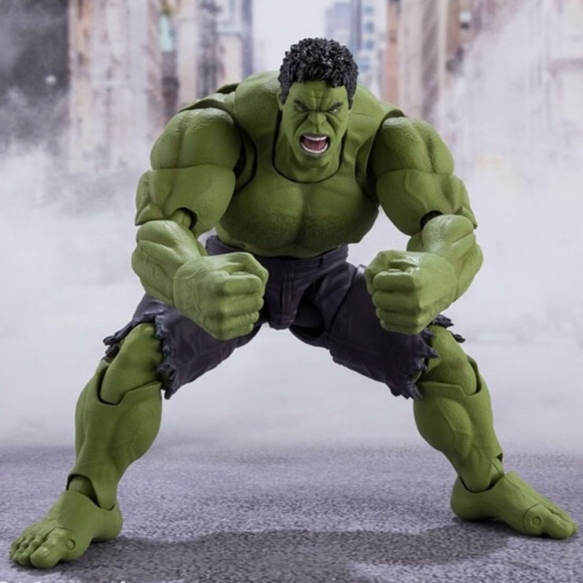 S.H.Figuarts Hulk (AVENGERS ASSEMBLE) EDITION / SHF Marvel ฮัค ฟิกเกอร์ ...