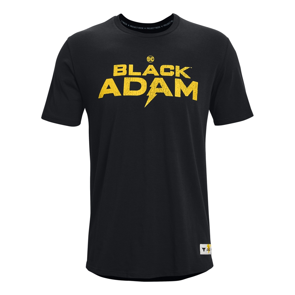 GM. ใหม่แท้ นําเข้า พร้อมส่ง Black Adam Under Armour UA PROJECT ROCK T ...