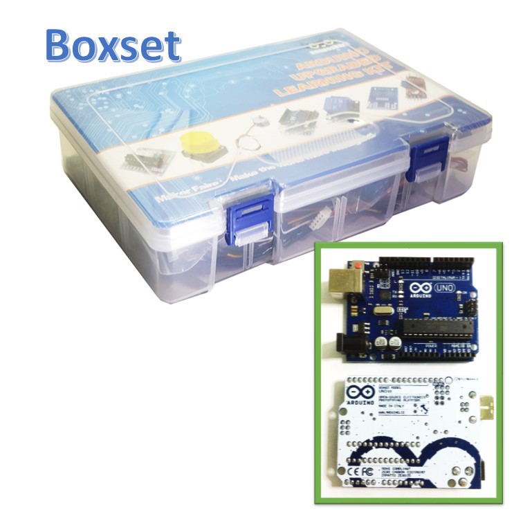 Arduino Uno Learning Kit ชุดเรียนรู้บอร์ด Arduino Uno 1 ชุด มีอุปกรณ์