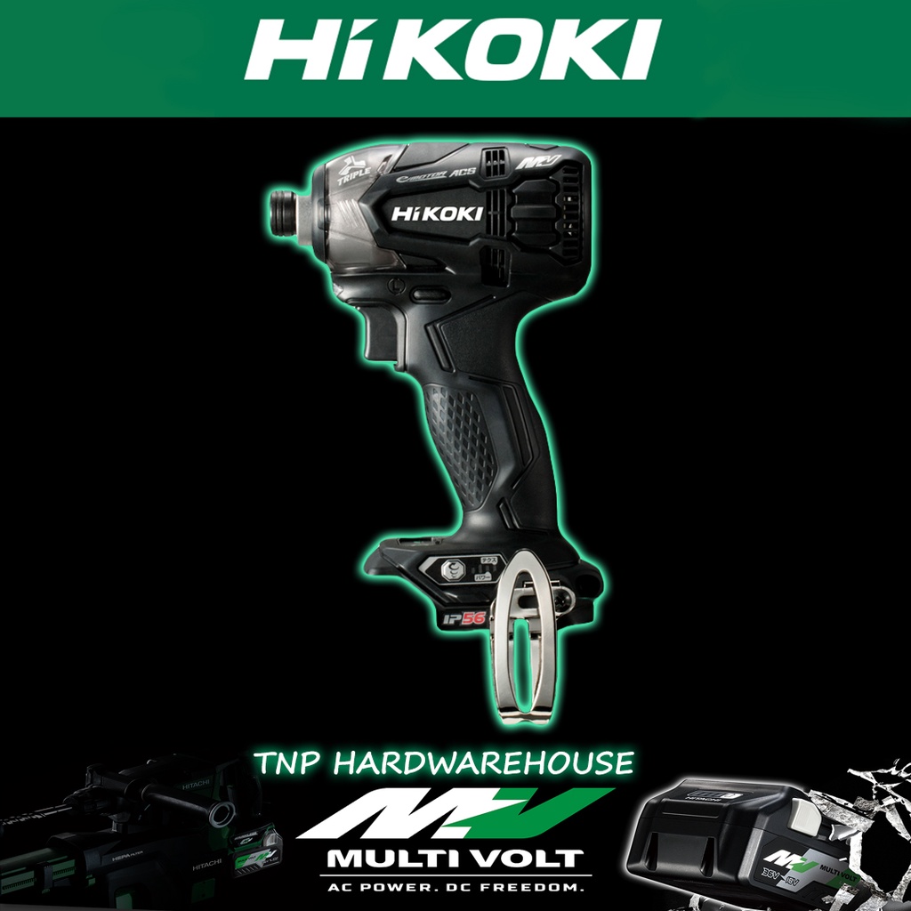 HIKOKI ไขควงกระแทกไร้สาย ไร้แปรงถ่าน 36V Max รุ่น DH36DA สินค้านำเข้า ...