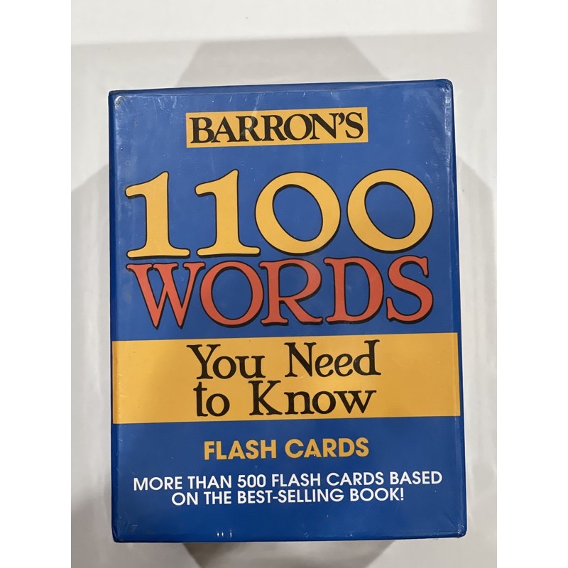 1100 WORDS YOU NEED TO KNOW FLASH CARDS | Shopee Thailand