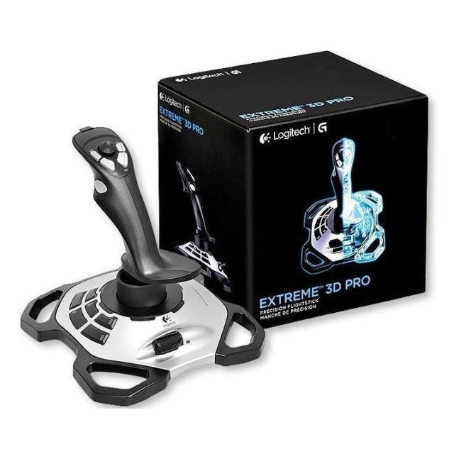Logitech Extreme 3D Pro JOY Flight Simulator จอยเกมส์เครื่องบิน ...