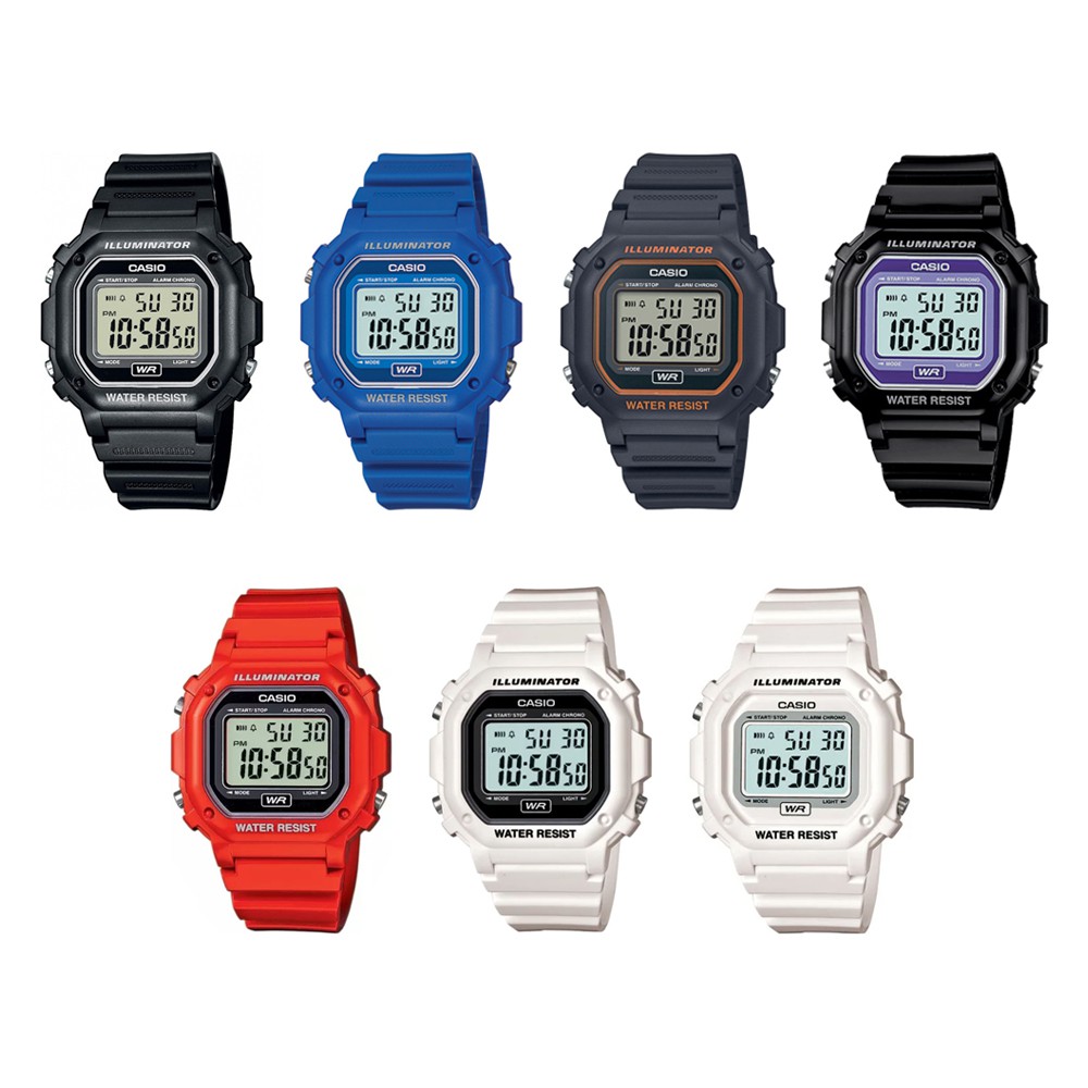 Casio Standard รุ่น F-108WH,F-108WHC (F-108WH-1A,F-108WH-2A,F-108WH-8A2 ...