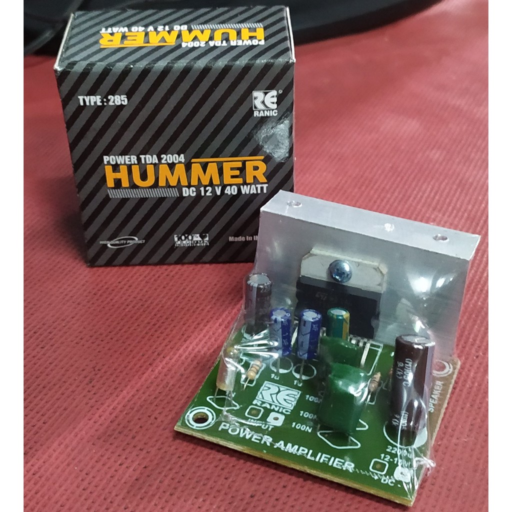 Ranic Kit Hummer Power Kit 40 วัตต์ TDA 2004 DC 12v Kit ประเภท 285 ...
