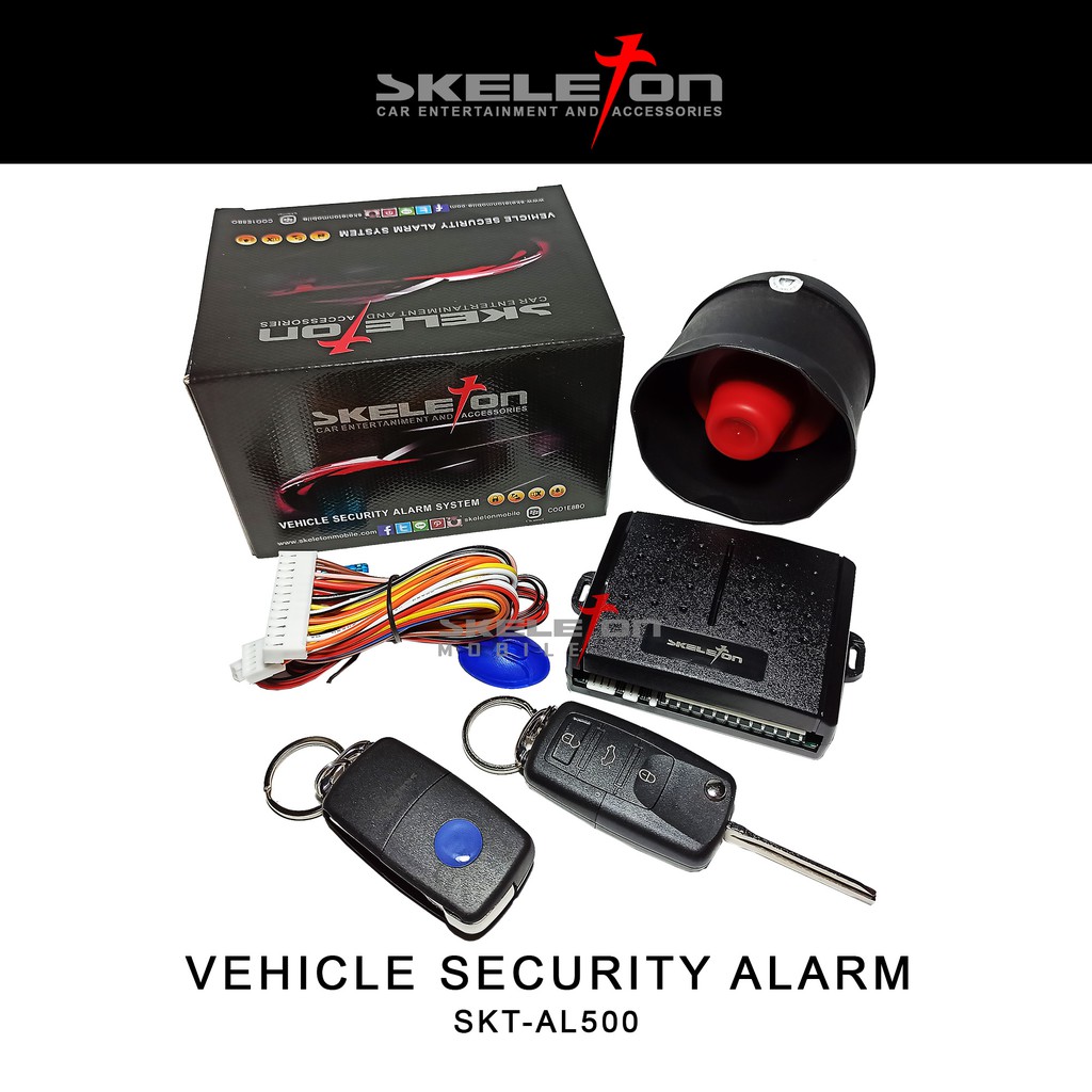 ระบบเตือนภัยรถยนต์ Skt Al 500 | Shopee Thailand