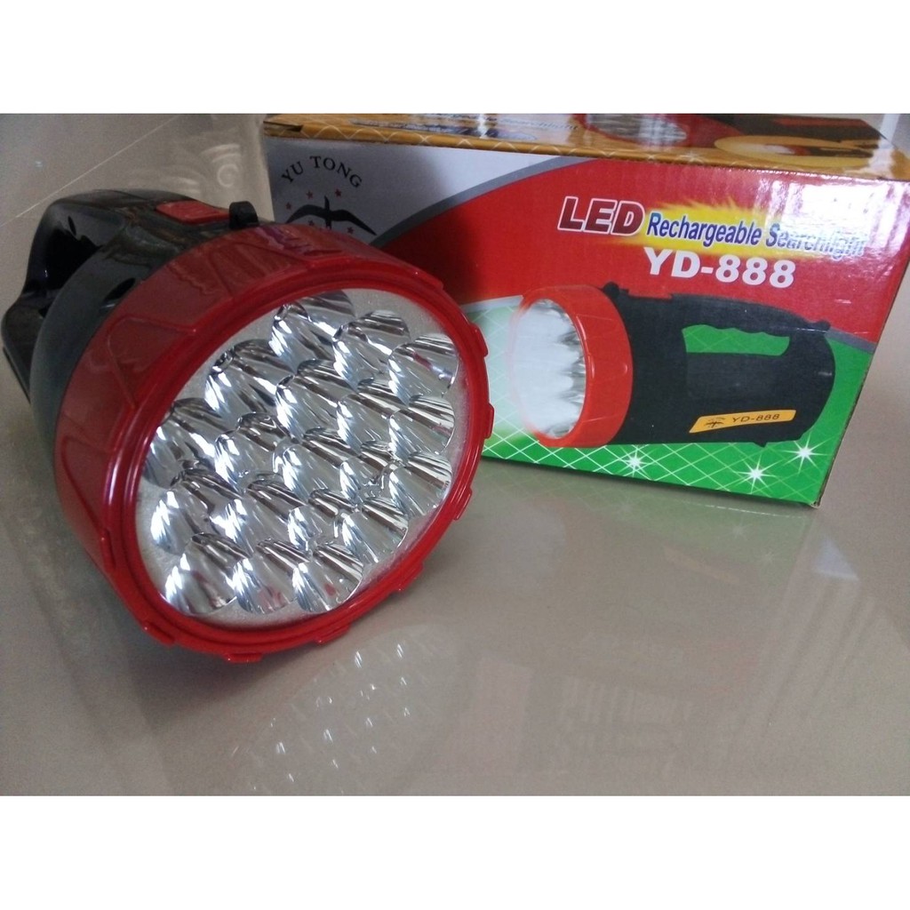 ไฟฉายมือถือ LED 2 Step แบบชาร์จ | Shopee Thailand