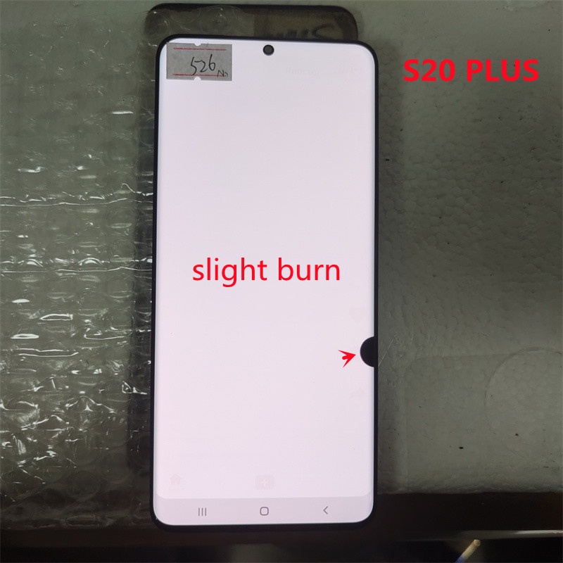 Original Super AMOLED display touch screen For Samsung Galaxy S20 G980F S20 G985F S20PLUS G985U ...