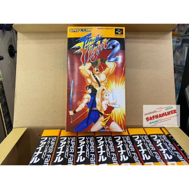 [NEW] ตลับแท้ FINAL FIGHT 2 (SFC) (งานกล่อง) BRAND NEW 🌟มือ1🌟 Super ...