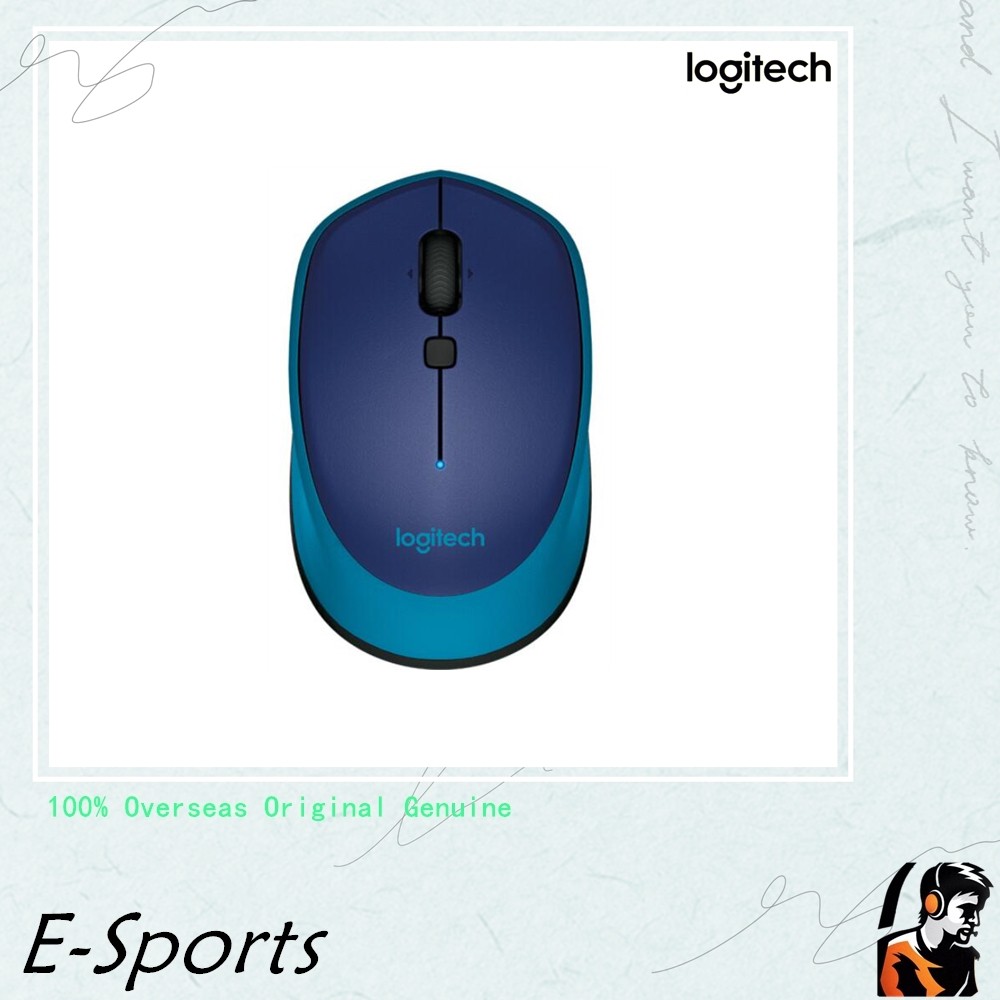 Logitech M337/M336 BLUETOOTH MOUSE (Black / Blue / Red) แบบไร้สายบลูทูธเมาส์ สำนักงานเมาส์ ...