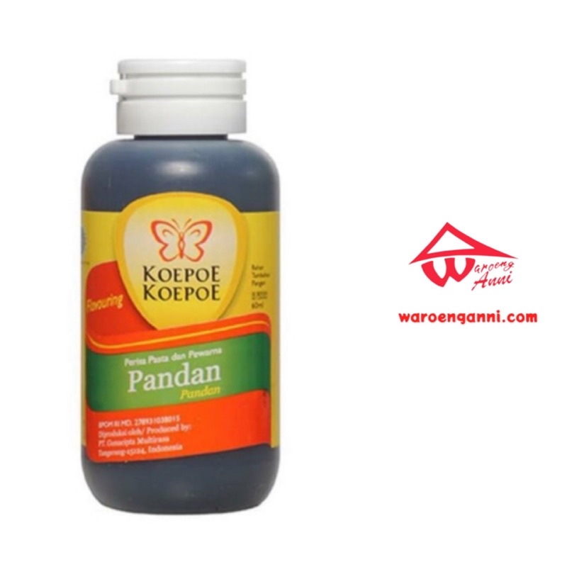 Indonesia Koepoe Koepoe Pasta Pandan / Flavouring Pandan Paste 60 ml ...