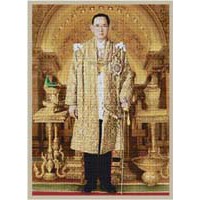 ฉลองพระชนมายุ 80 พรรษา (CR9-80) ชุดปักครอสติช ภิญญ์ ,Cross Stitch Kit ...