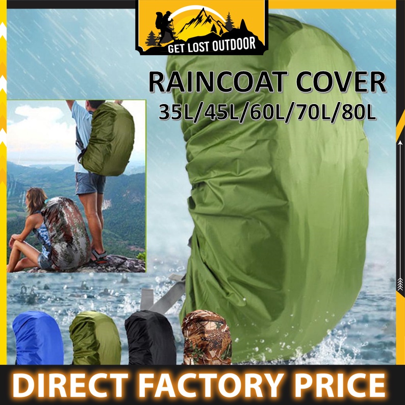 Glo [35L/45L/60L/70L/80L] กระเป๋าเป้สะพายหลัง กันน้ํา กันฝน สําหรับเดินป่า ตั้งแคมป์ เดินทาง ...