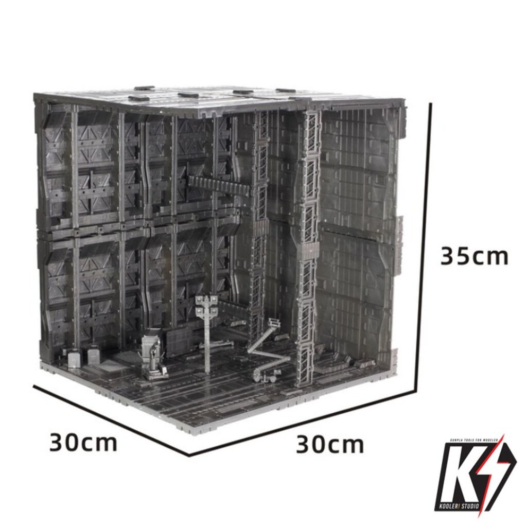 เซ็ทโรงเก็บกันดั้ม VT-116 #ฉากโรงซ่อมกันดั้ม โรงซ่อมบำรุง CG Domain ...