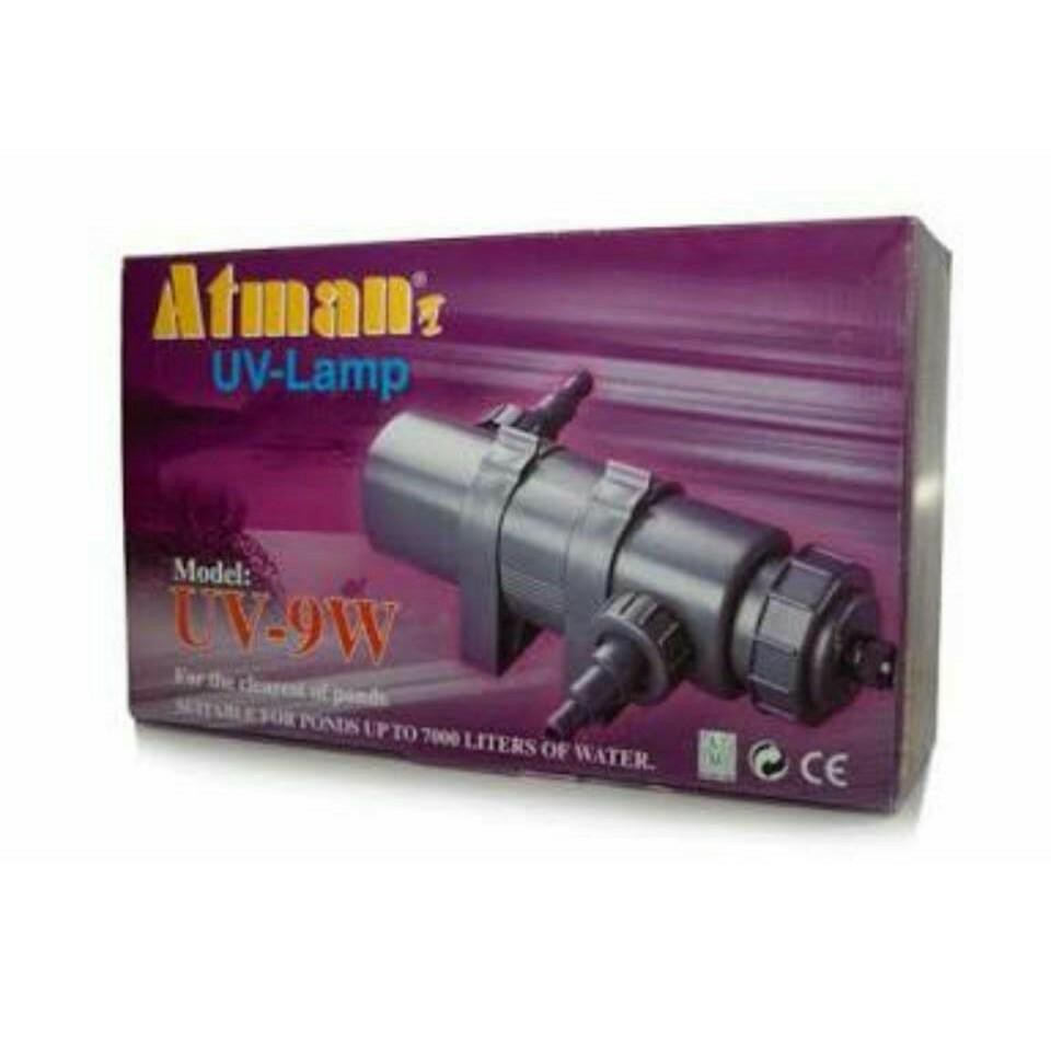 หลอด UV ฆ่าเชื้อโรคในน้ำ ยี่ห้อ ATMAN รุ่น UV Lamp 9 W. | Shopee Thailand