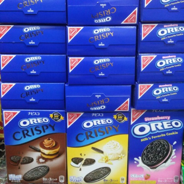 Oreo crispy โอรีโอ้ญี่ปุ่น | Shopee Thailand