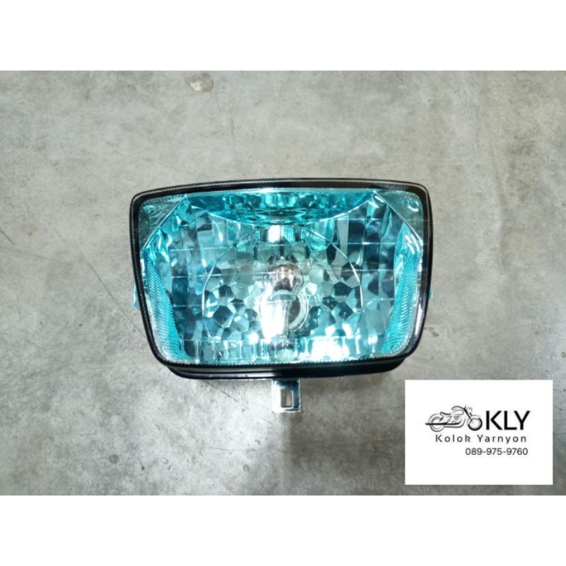 ไฟหน้า RU110 AKIRA อากีล่า SUZUKI อย่างดี ตาเดิม ตาเพชร ตาเพชรฐานสีฟ้า ...